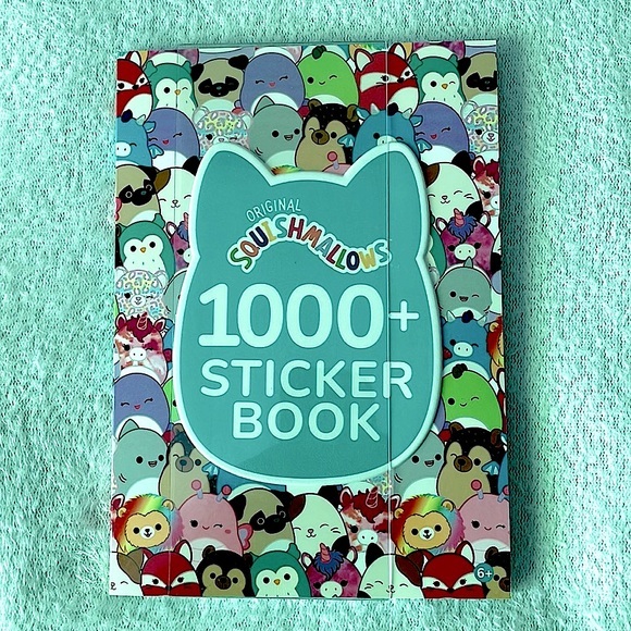 Kellytoy | Office | New Original Squishmallows 00 Sticker Book | Poshmark